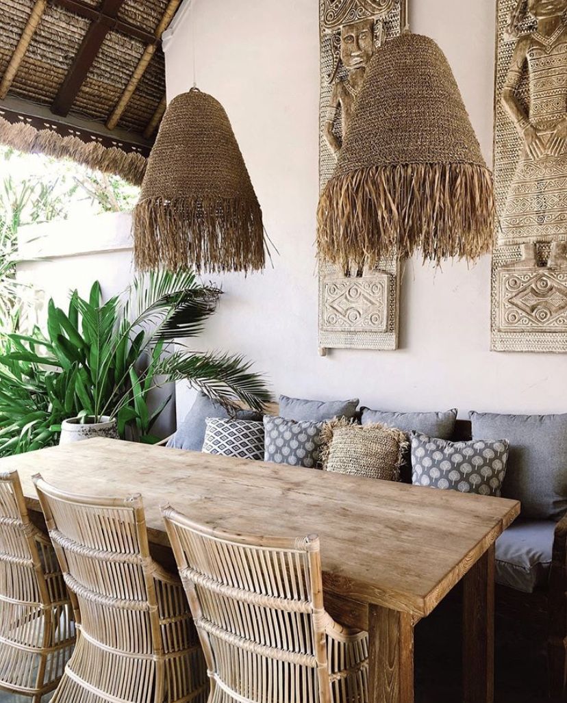 Individual Rattan Natural Shell – Amara Decor